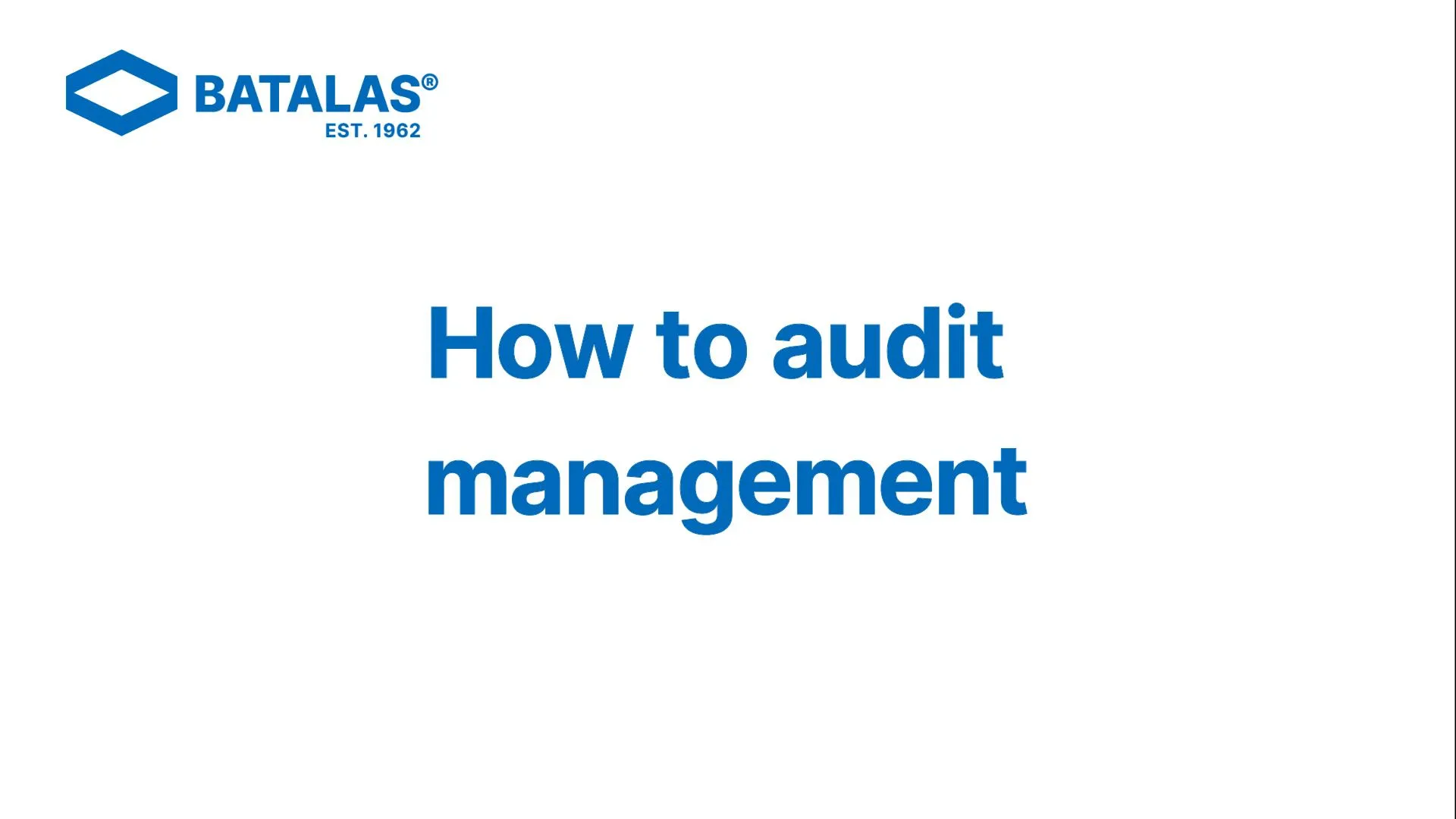 How To Audit Top Management? | Batalas