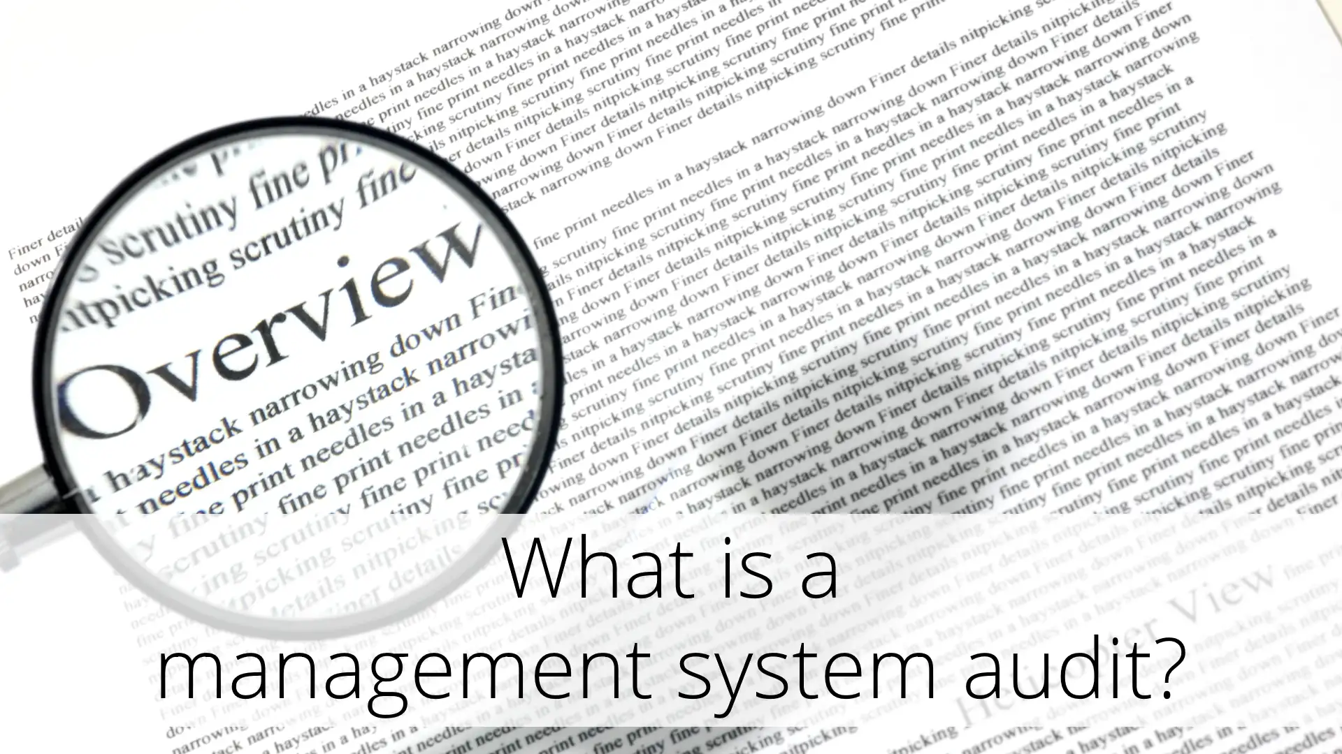 What Is A Management System Audit? | Batalas